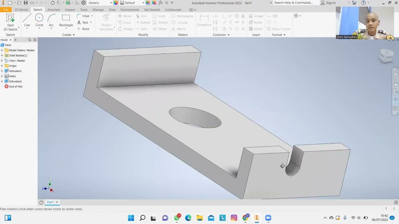 Membuat part leveling assembly - YouTube
