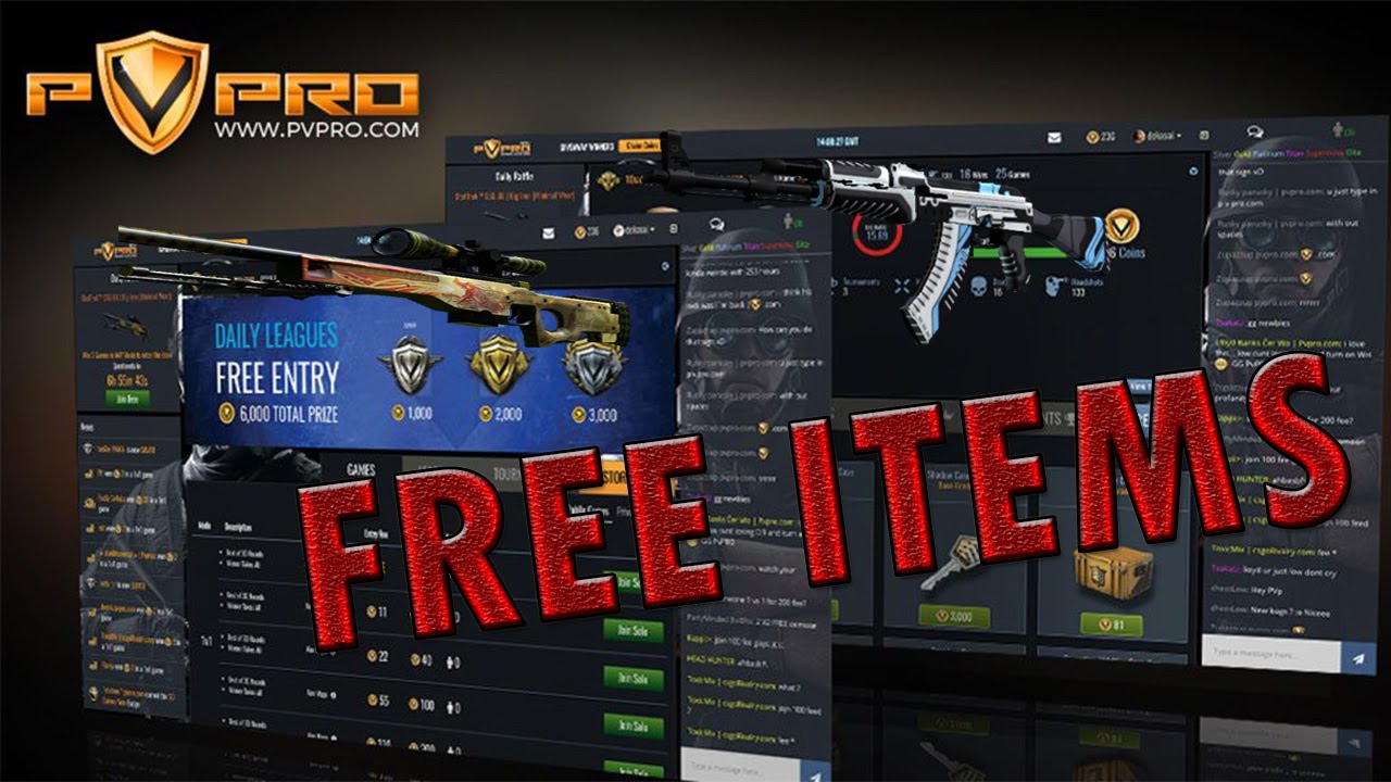 KAKO DOBITI BESPLATNO SKINOVE ZA CS:GO (PVPRO) - YouTube