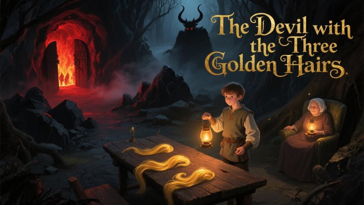 The Devil with the Three Golden Hairs | Grimm’s Fairy Tale for Adults ...