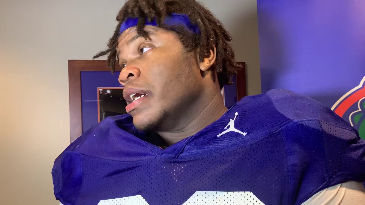 Gators center Nick Buchanan talks last home game, David Reese and more ...