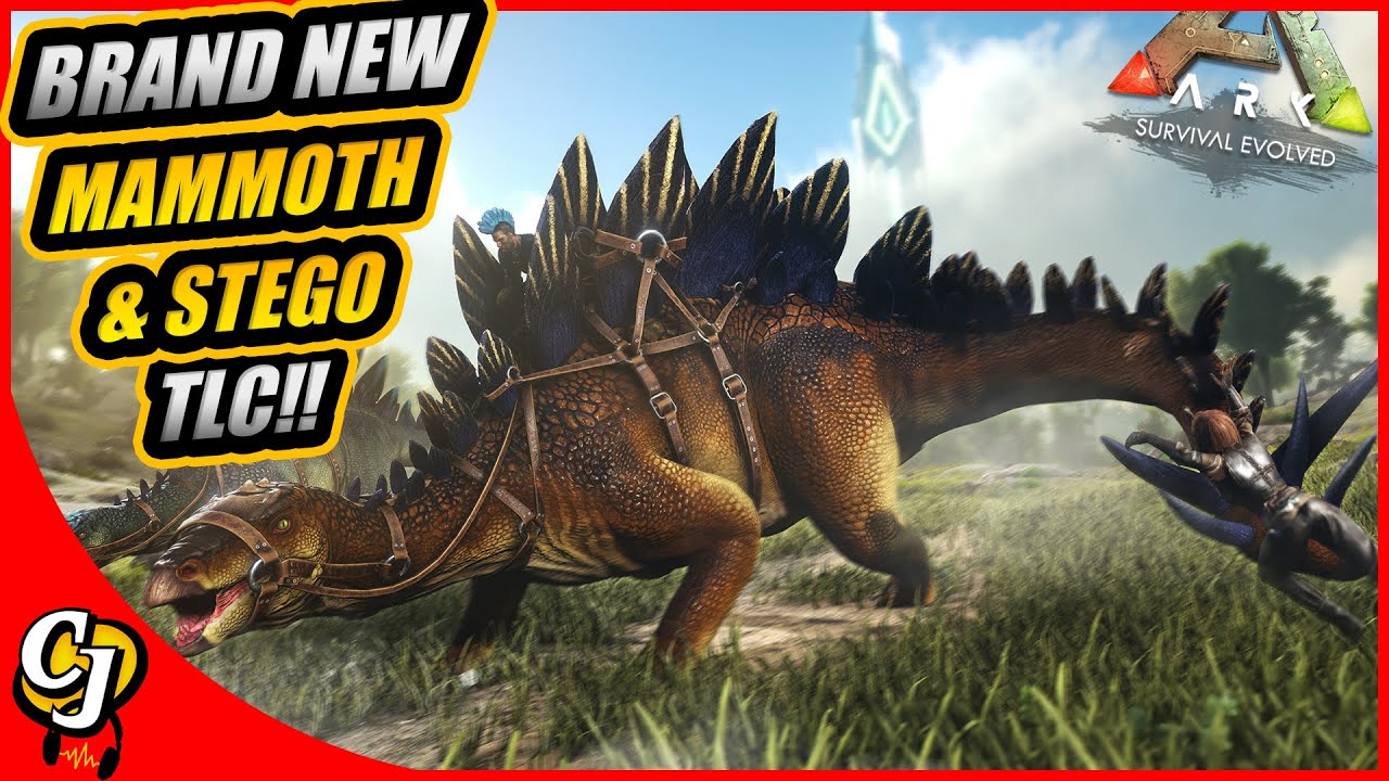 ARKS MAMMOTH AND STEGO ARE GETTING BRAND NEW ABILITIES!! || ARK TLC ...
