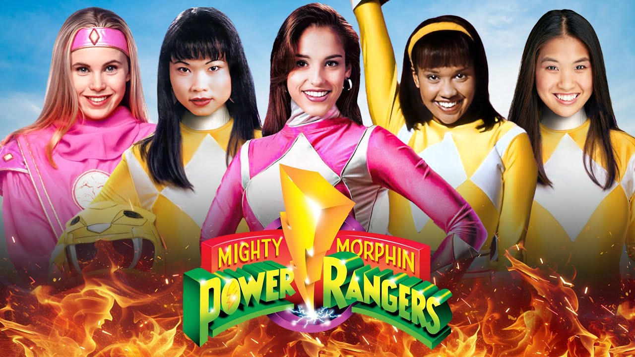 Power Rangers La historia de todas las mujeres de Mighty Morphin - YouTube