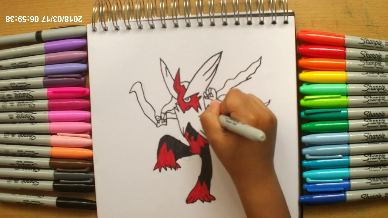 How to Draw Zapdos Fast Version MrDraws 042 Learn To Draw Pokemon Like ...
