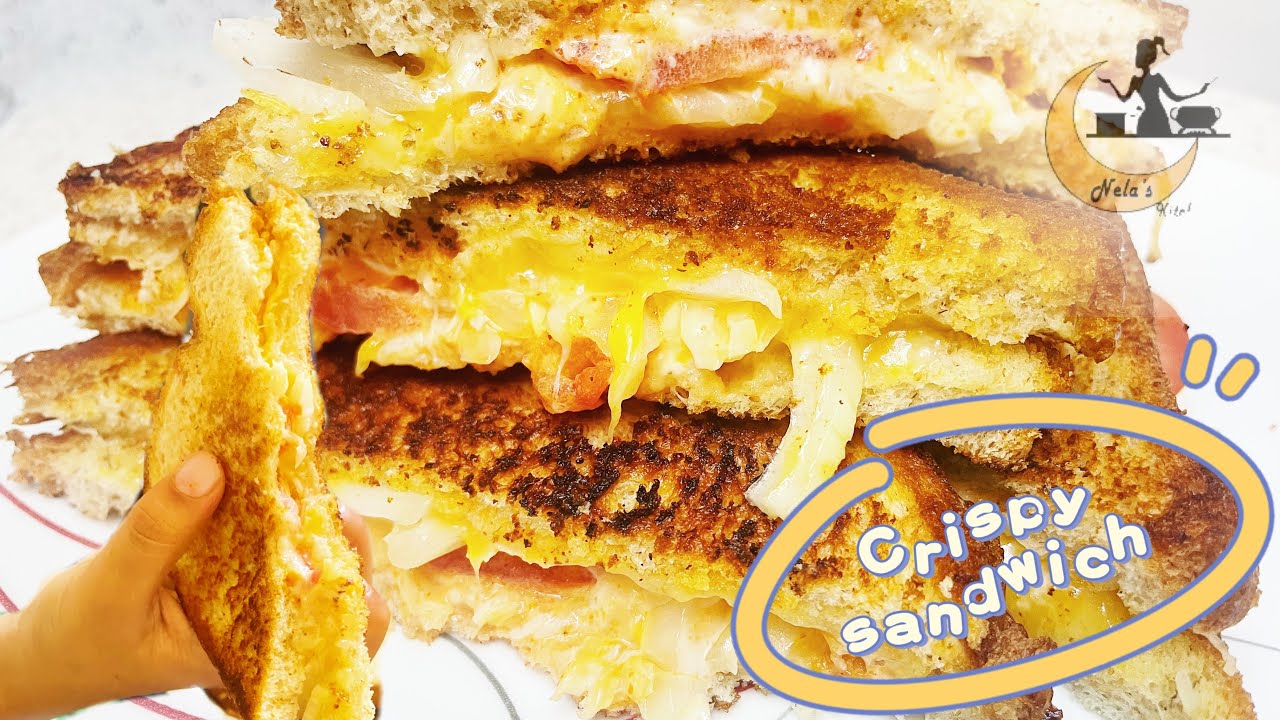Crunchy crispy sandwich ||simple method||yummy and delicious|| by nela ...