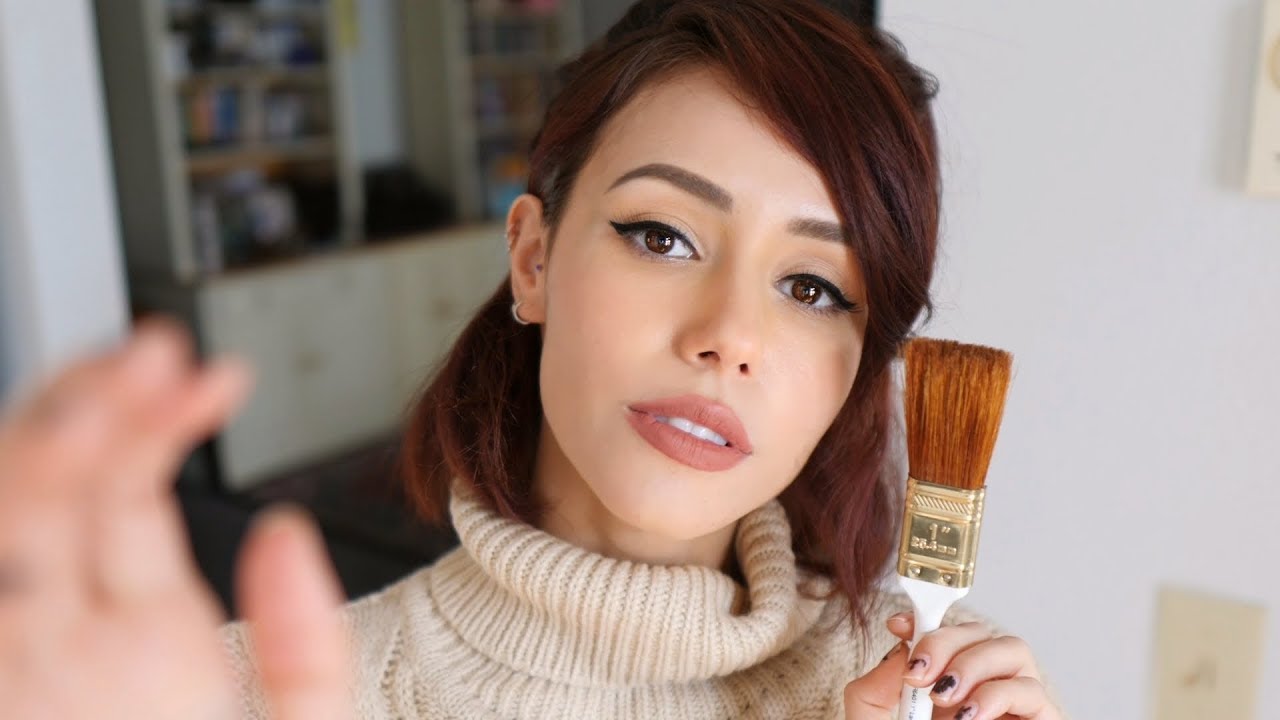 ASMR - Personal Attention - Painting Your Face + Lens Tapping ...