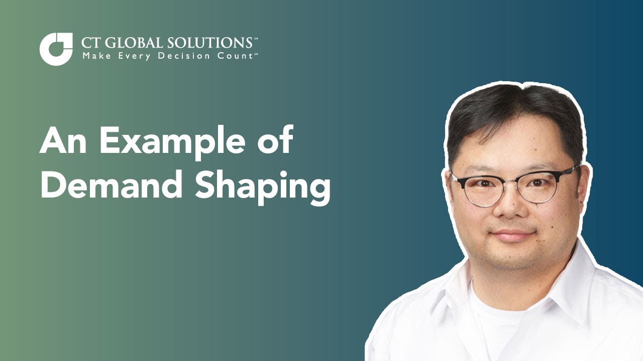 Demand shaping example - YouTube