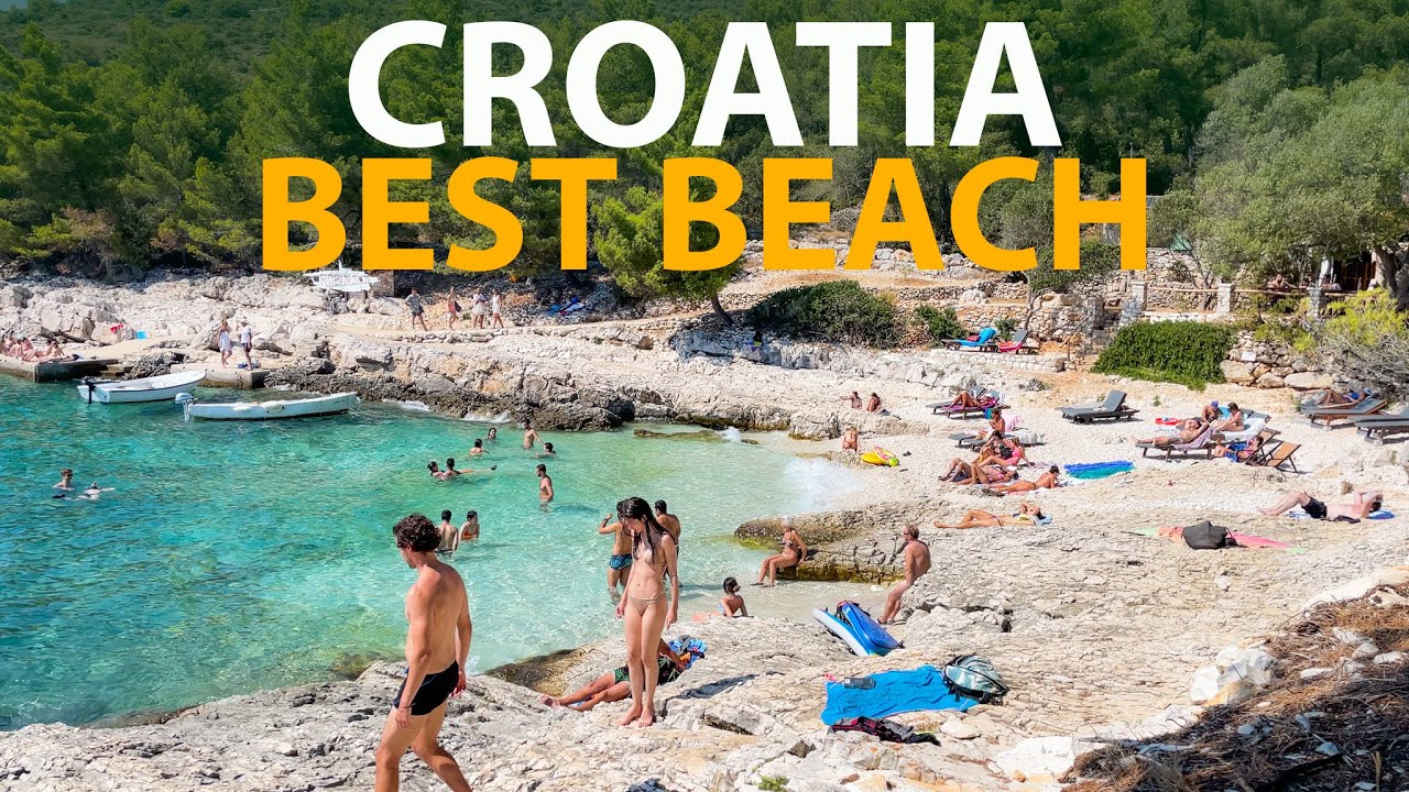 4k Beach Walk - Croatia Best Beach, Summer Walk 2022 - YouTube