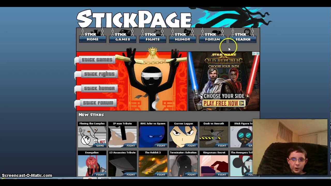 more stickpage - YouTube