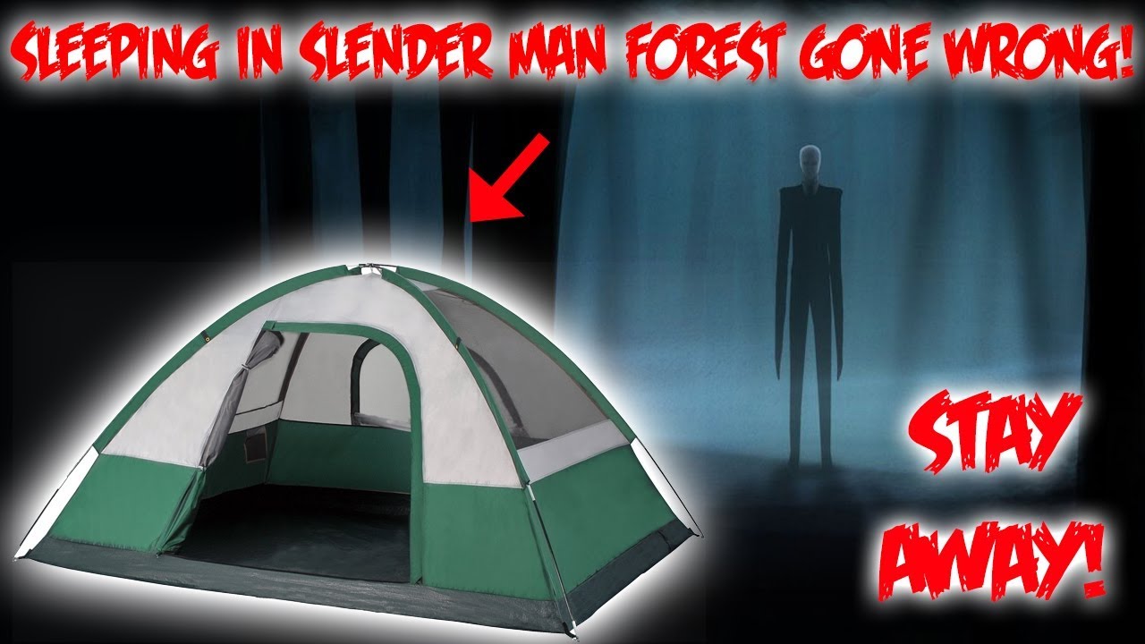 24 HOUR CHALLENGE IN SLENDERMAN FOREST - WE STAYED THE NIGHT - YouTube