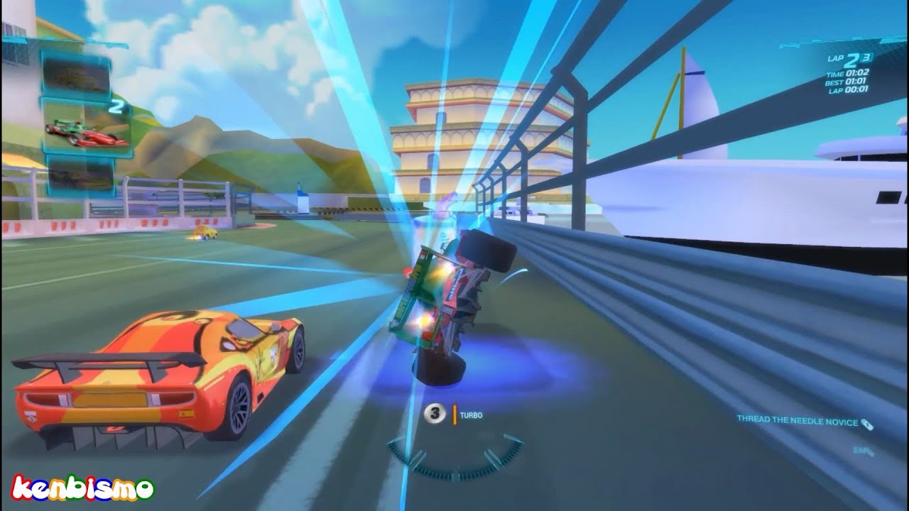 Francesco Hotrod race at Mountain Run, Cars 2 The Video Game PC ...