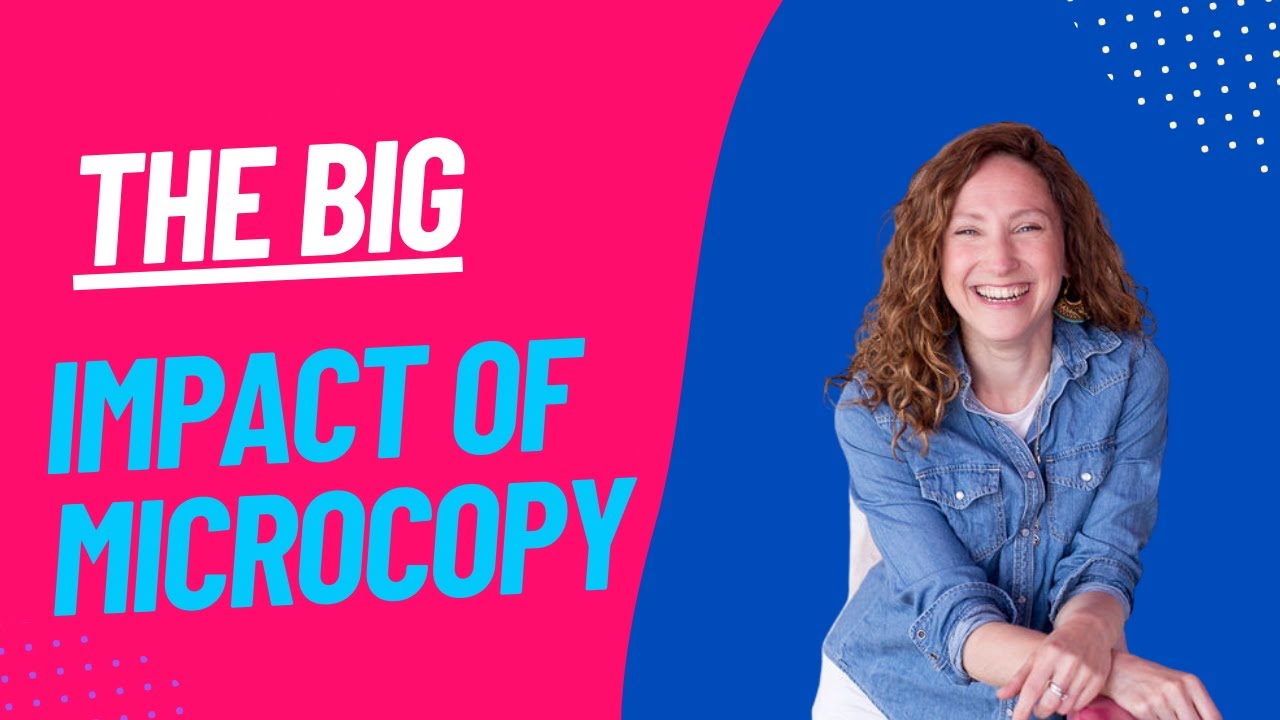 The Big Impact of Micro-Copy for your Brand! - YouTube
