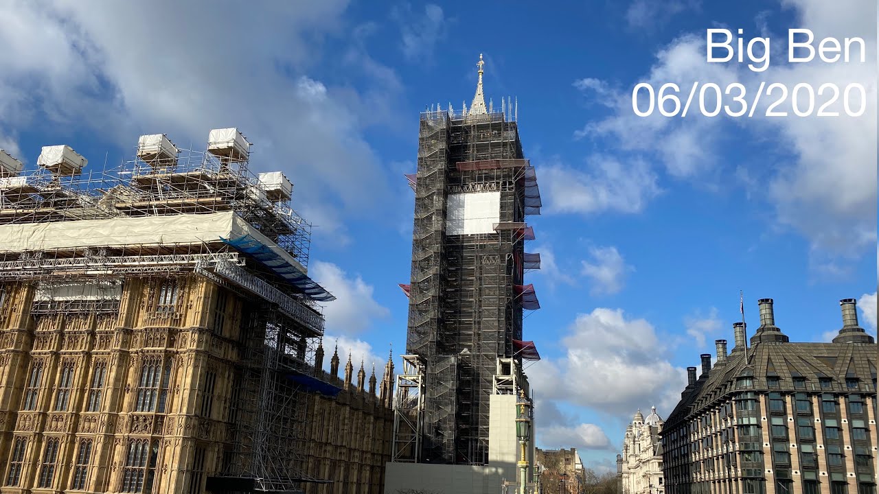 Big Ben London 06/03/2020 ビッグベン ロンドン - YouTube