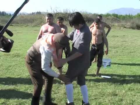 GÜREŞ ÖĞRENEN JAPONLAR  Japon TV sine çekimler yapıldı  Ramazan kıvrak Japonlara güreş öğretiyor