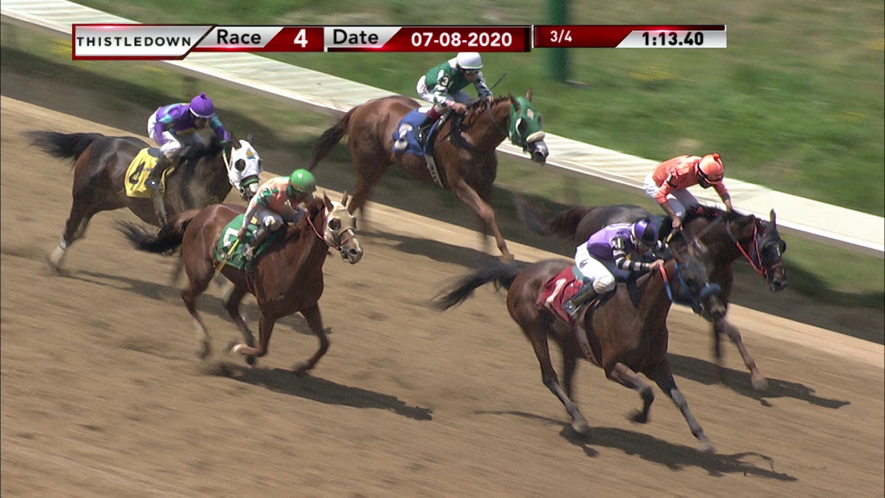 Thistledown Race 4: 2020/07/08 - YouTube