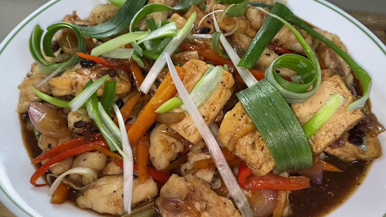 Fish fillet lapu - lapu With tofu & tausi - YouTube