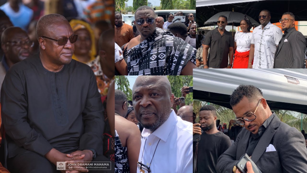 Prez. John Mahaha and brother Ibrahim Mahama Storms John Dumelo Father ...