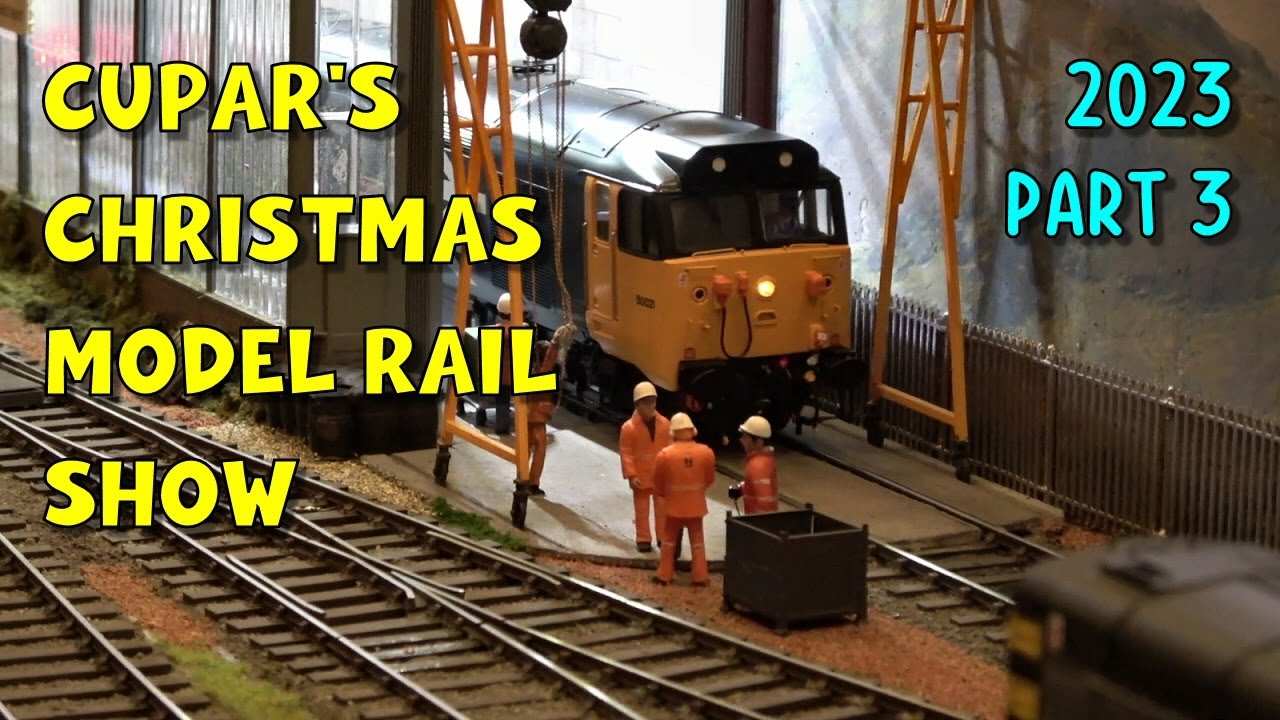 Cupar's Christmas Model Rail Show 2023 – Part 3 - YouTube