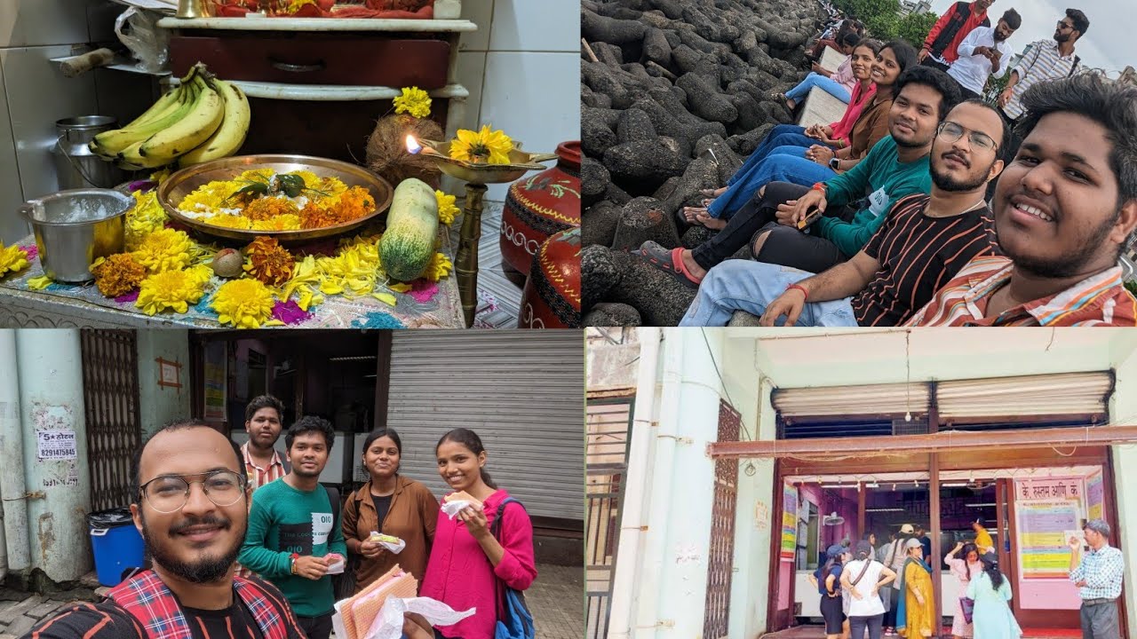 Famous K Rustom Ice Cream at Marine Drive and celebration of Krishna ...
