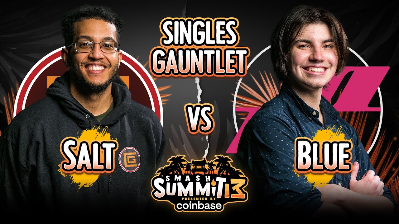 Salt vs Blue - Singles Gauntlet: 3rd Place Tiebreaker - Smash Summit 13 ...