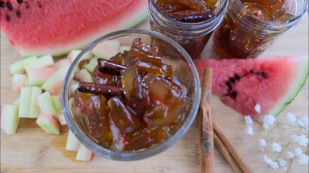 How to Make Candied Watermelon Rind - Episode 267 - YouTube