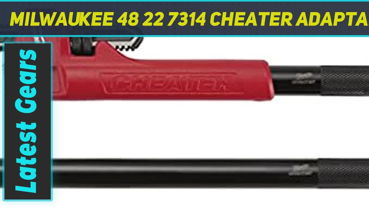 Milwaukee 48 22 7314 CHEATER Adaptable Pipe Wrench AZ Review - YouTube