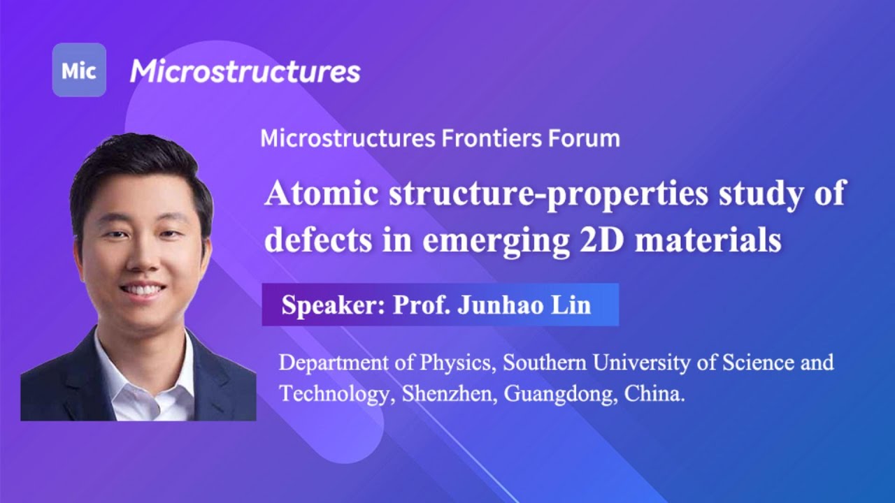 Atomic structure-properties study of defects in emerging 2D materials ...