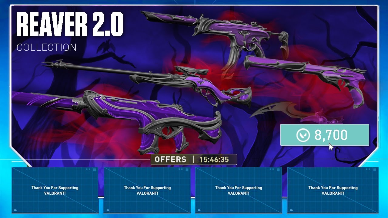 ULTIMATE REAVER COLLECTION - VALORANT - YouTube