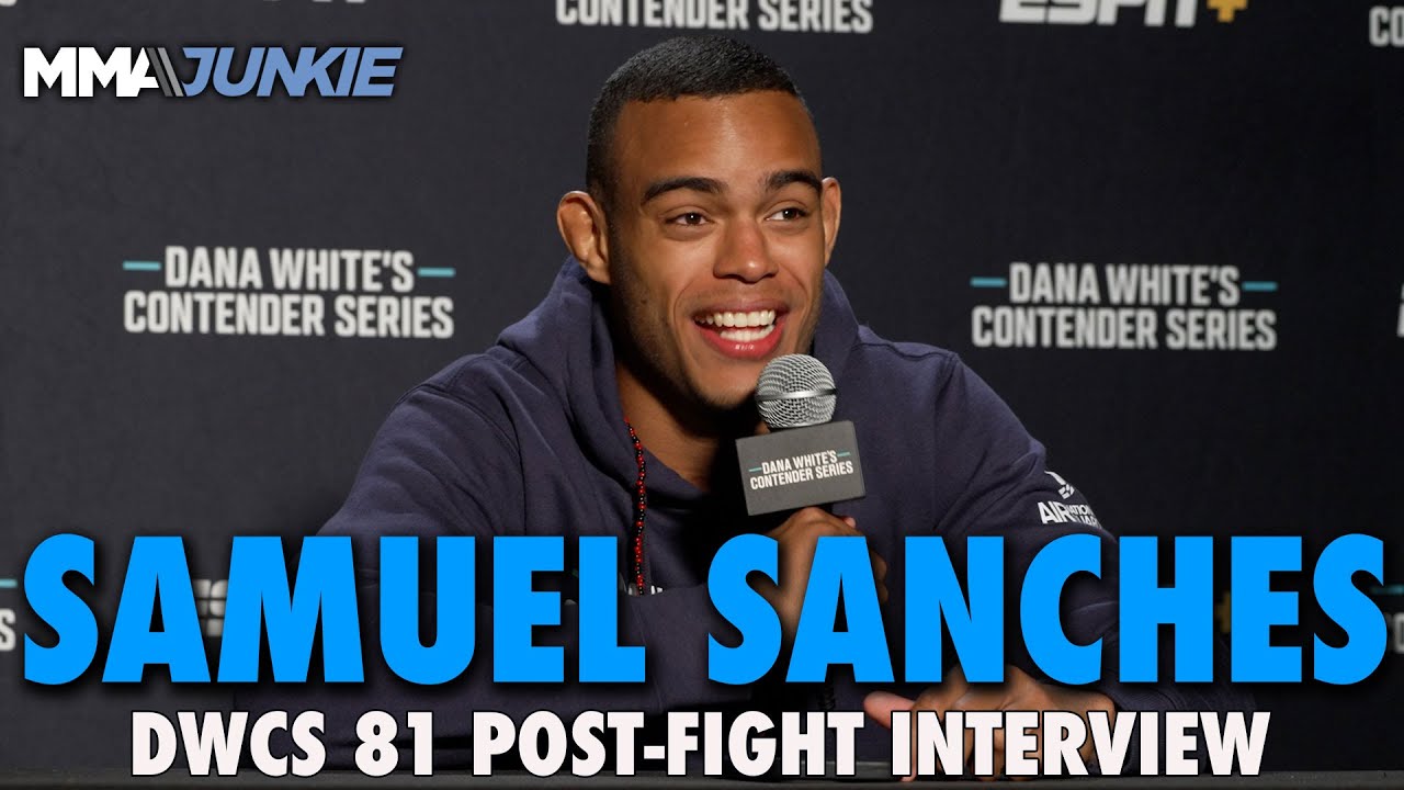 Samuel Sanches determined to make UFC debut in Abu Dhabi after ...