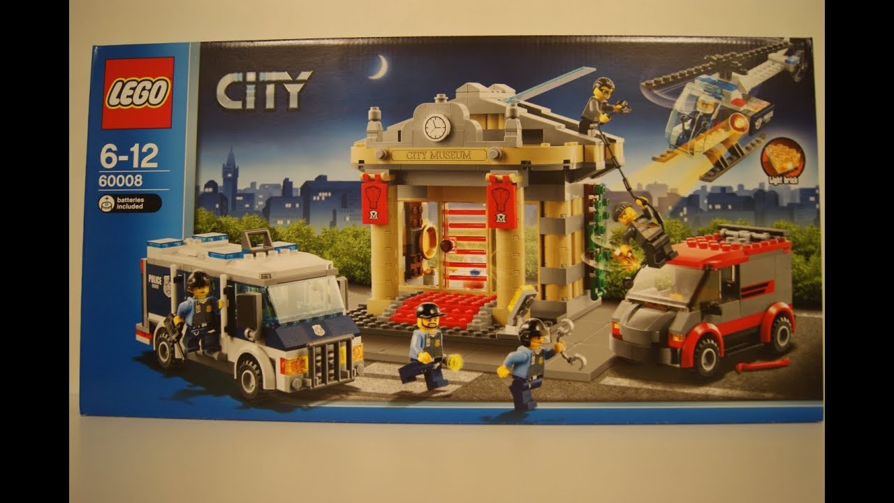 NEW! Lego City 2013 - 60008 Museum Break-in - YouTube