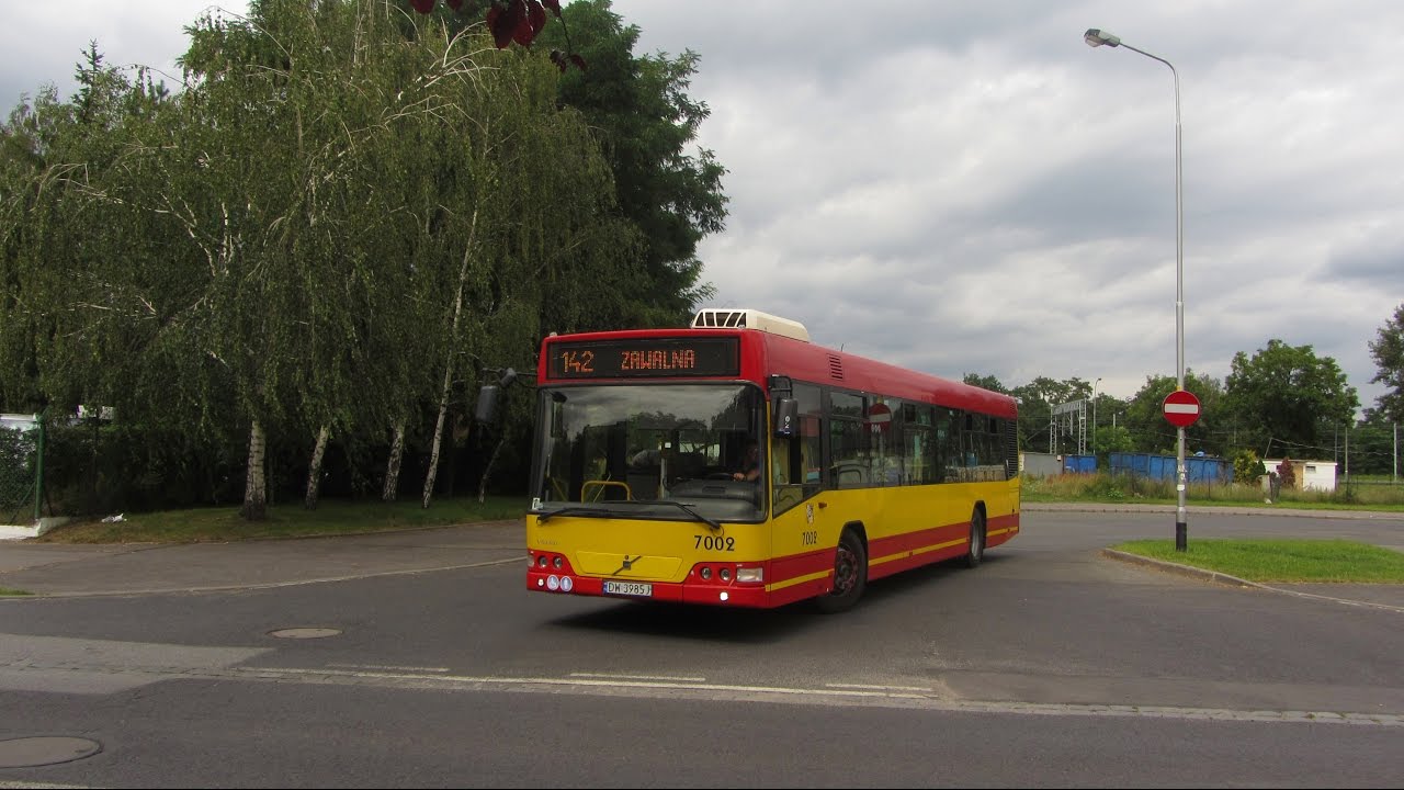 Volvo 7000 #7002 [*] @ MPK Wrocław, C - YouTube