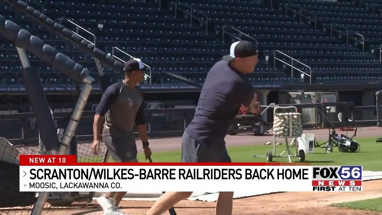 RailRiders return home with best record in league - YouTube