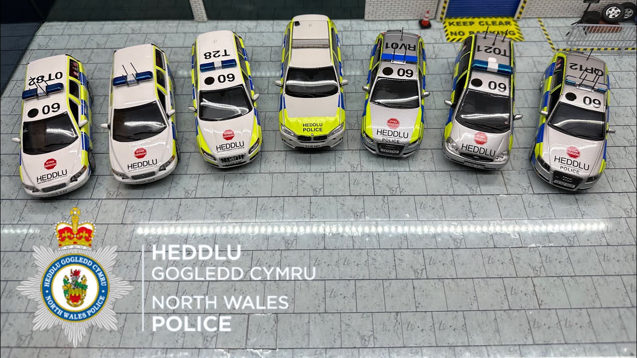 1:43 North Wales Heddlu Police Model Collection Showcase - Part 2 - YouTube