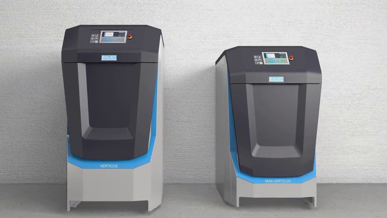 BAUER MINI-VERTICUS & VERTICUS Industry edition – New High Pressure ...