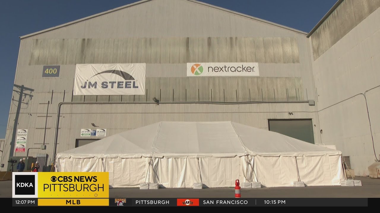 JM Steel expands amid increased demand for solar energy - YouTube