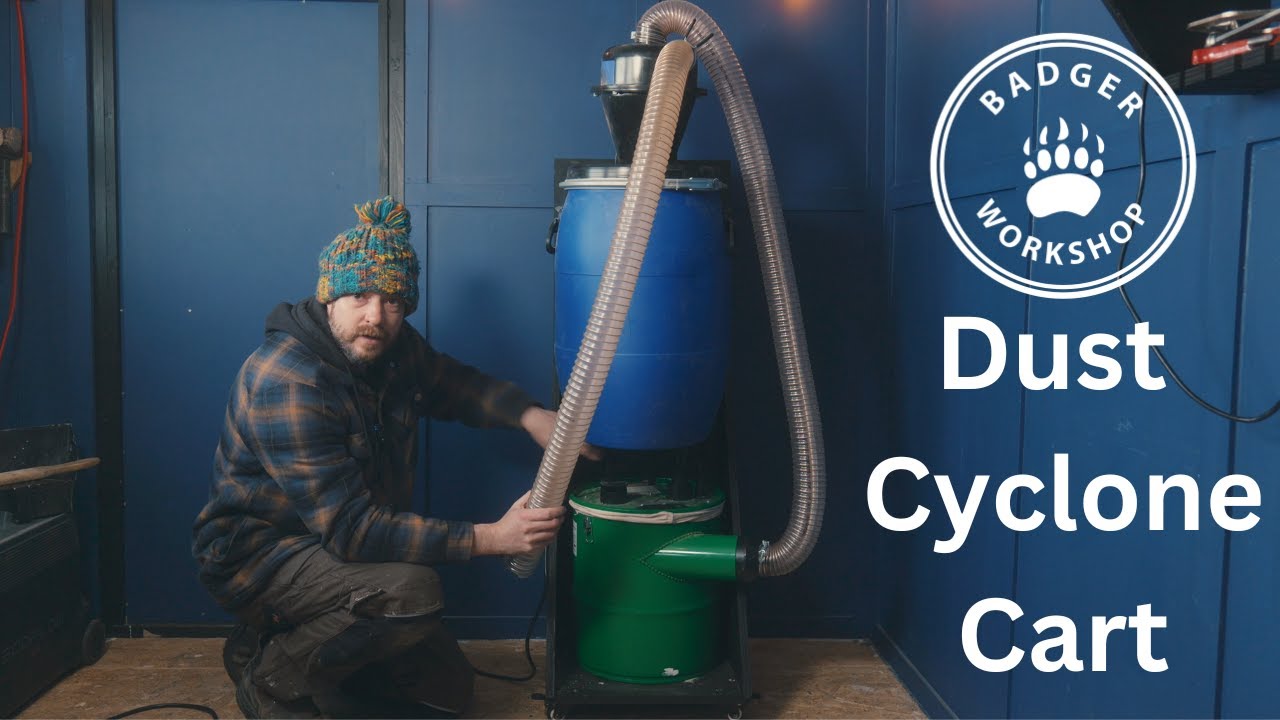 Making a Dust Cyclone Cart - YouTube