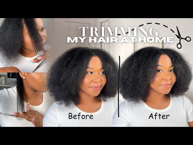 Hair Trim Before And After
