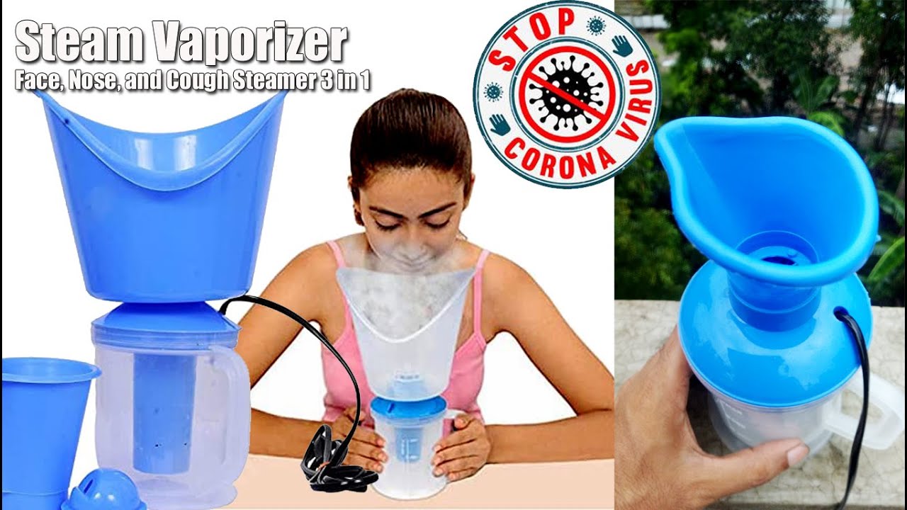 Steam Inhaler || 3 in 1 Plastic Steam Vaporizer 🌬 - YouTube