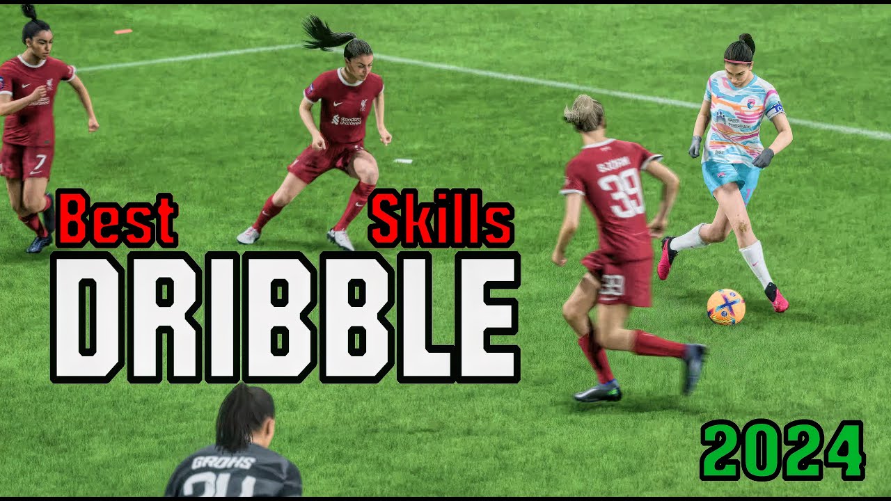 [4K] BEST DRIBBLE SKILLS / Alex Morgan , Ella Toone . Alisha Lehmann ...
