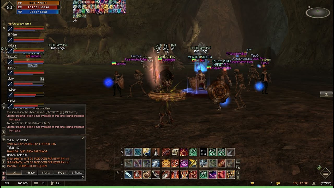 Jogando Lineage 2 - YouTube