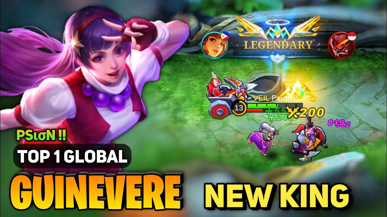 Guinevere Best Build 2023 [ Guinevere Top 1 Global Gameplay ] By Psισn ...