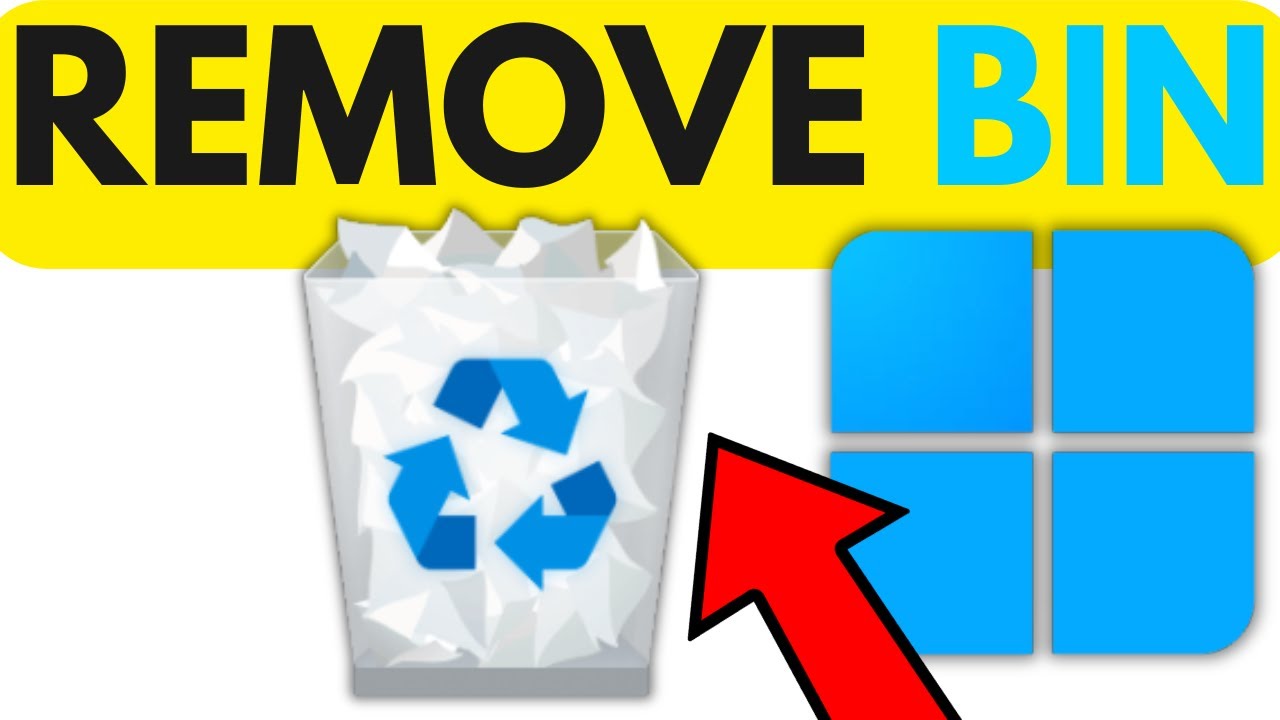 How To Remove Recycle Bin From Desktop Windows 10/11 - YouTube