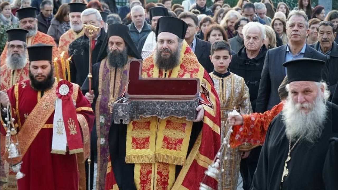 ΥΠΟΔΟΧΗ ΛΕΙΨΑΝΟΥ & ΑΡΧΙΕΡΑΤΙΚΗ ΑΓΡΥΠΝΙΑ ΑΓΙΟΥ ΧΑΡΑΛΑΜΠΟΥΣ LIVE 9 2 2024 ...
