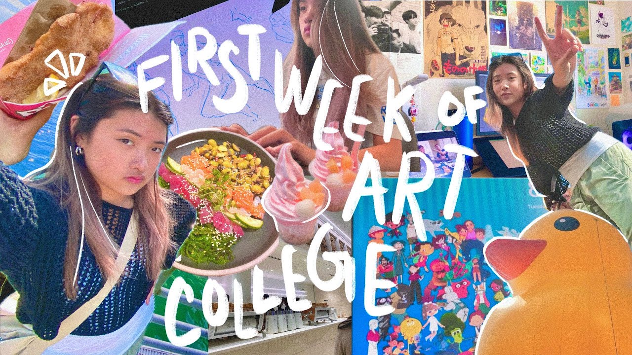 first week of animation college!! | school vlog | toronto duck festival ...