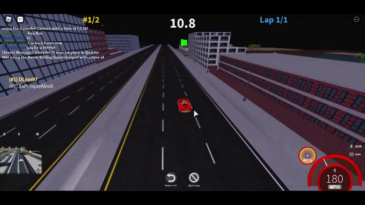 Winning Races in ROBLOX Vehicle Simulator! - YouTube