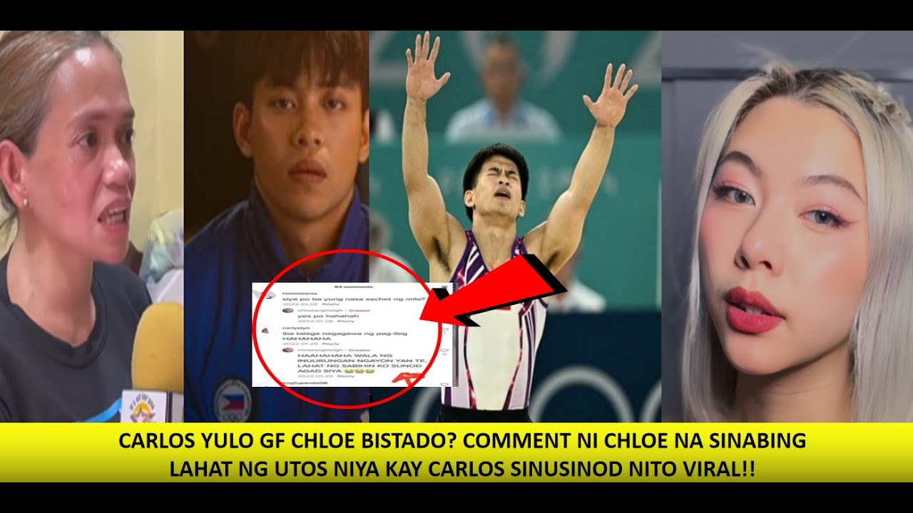 CARLOS YULO GF CHLOE BISTADO? COMMENT NI CHLOE NA LAHAT NG UTOS NIYA ...