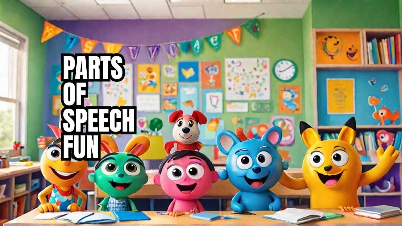 Fun with Words: Learn the Parts of Speech for Kids - YouTube