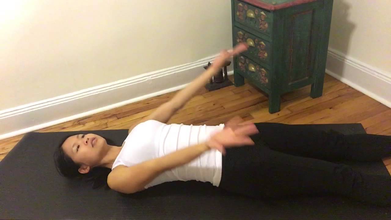 No More Banana Back! (Yoga Shoulder Openers) - YouTube