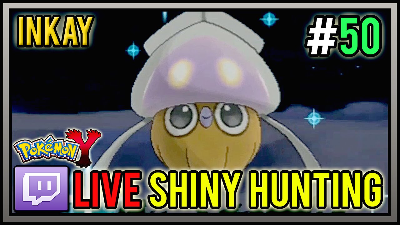 [Live] Shiny Inkay at 40 Chain PokeRadar | Live Shiny Pokemon #50 ...