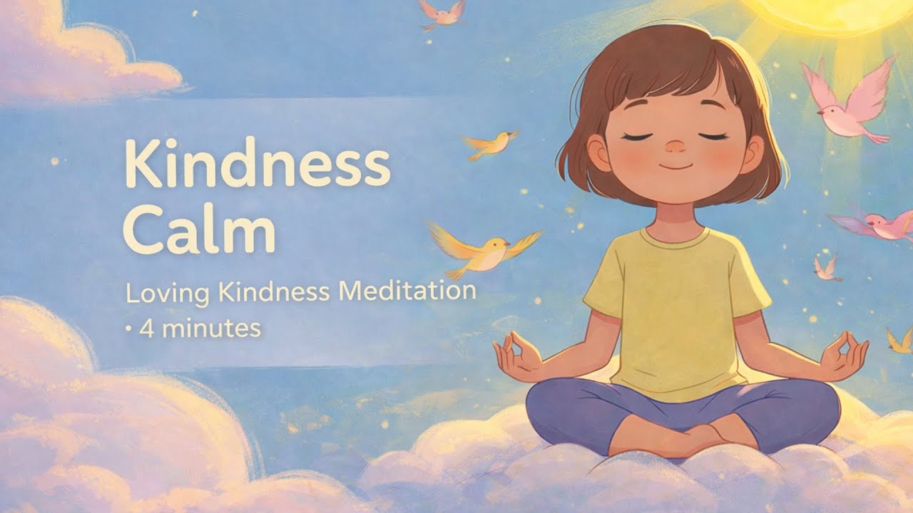 Kindness Calm | A 4 Minute Loving Kindness Meditation for Children ...