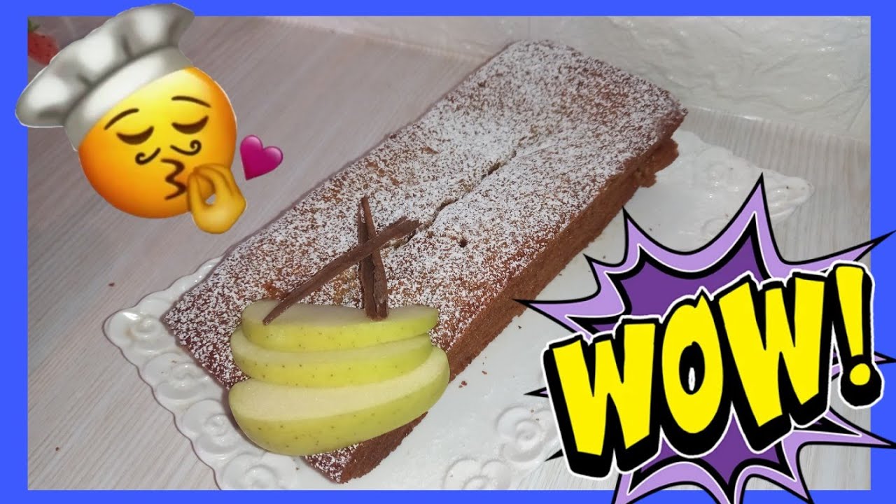 5 minutes recette facile fond dans la bouche|Apple cake 🍎 - YouTube
